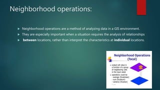 Raster data analysis | PPTX