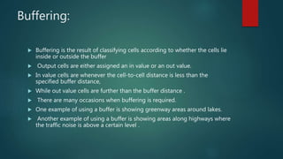 Raster data analysis | PPTX