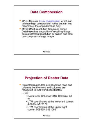 Raster data model | PDF | Computing | Technology & Computing