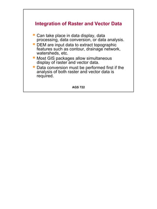 Raster data model | PDF | Computing | Technology & Computing