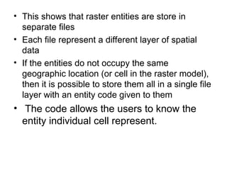 Raster data Model GIS new presentation.ppt