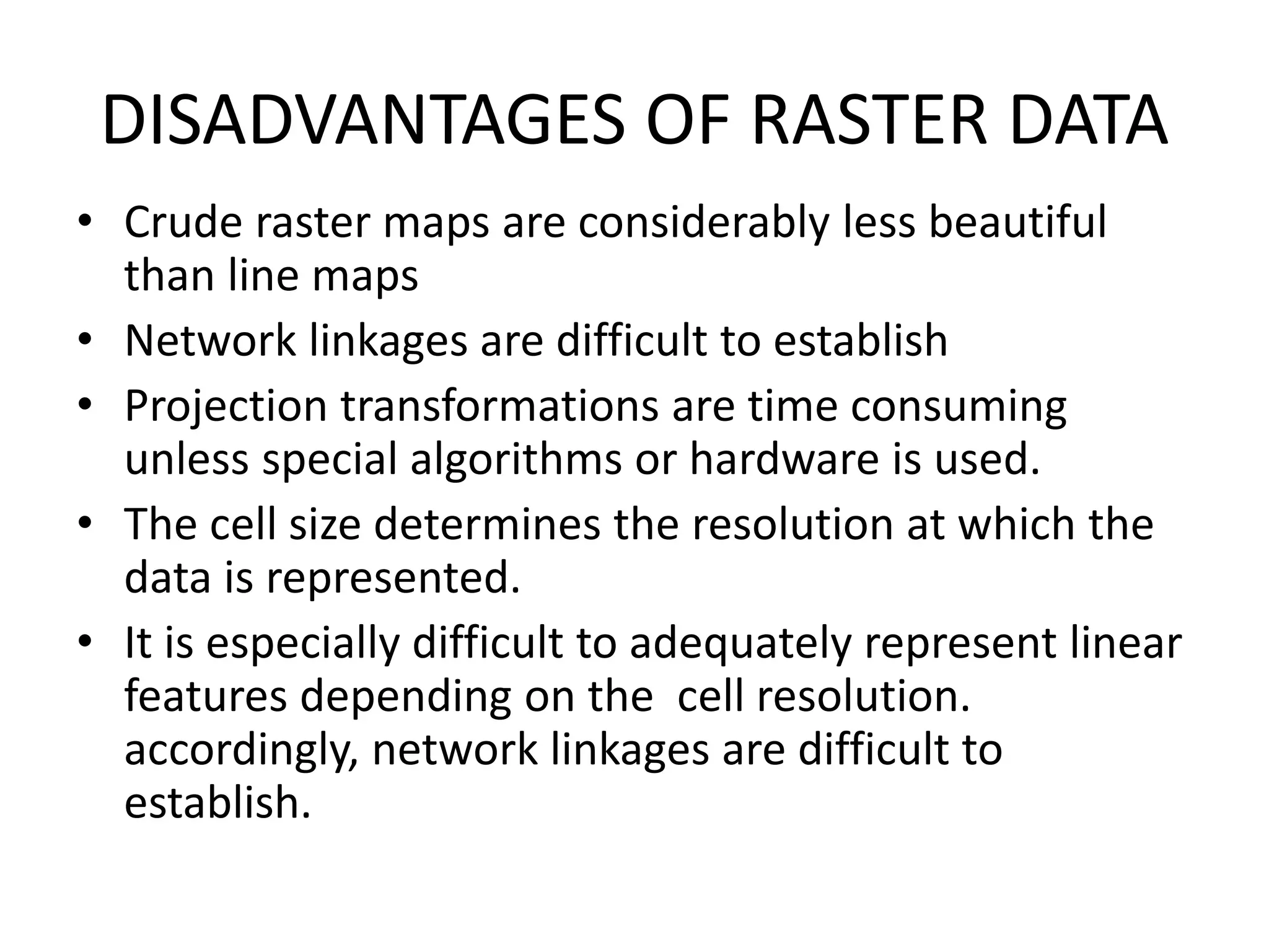 Raster data ppt | PPTX