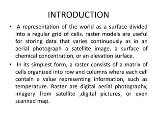 Raster data ppt | PPTX