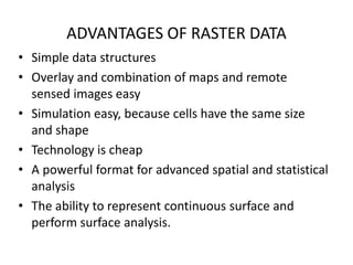 Raster data ppt | PPTX