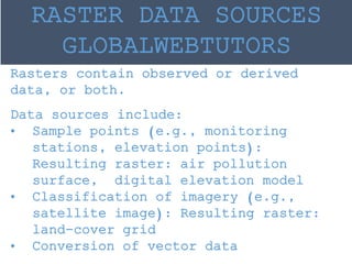 Raster gis assignment help | PPT