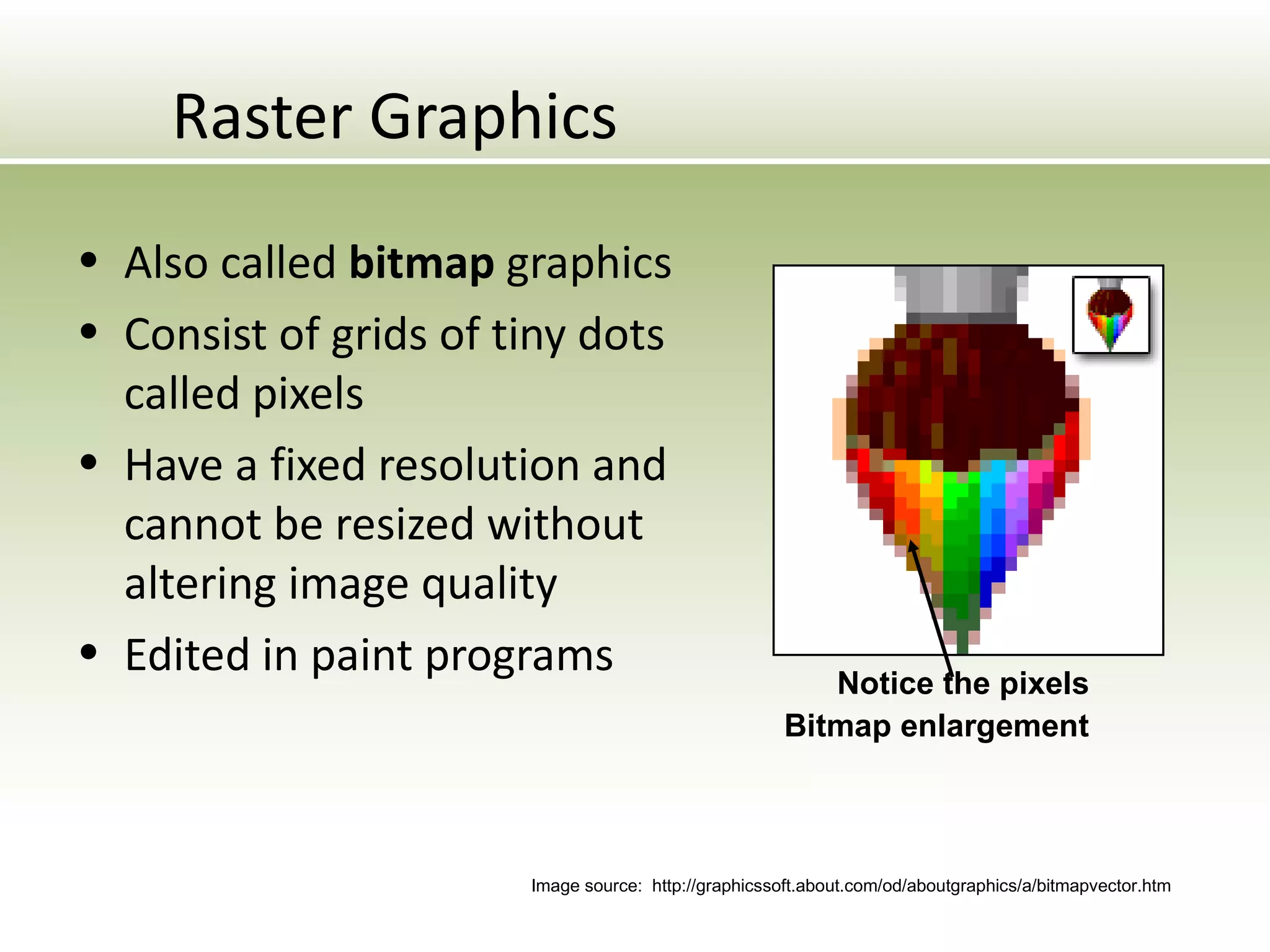 Raster graphics | PPT