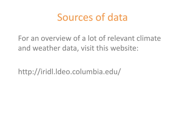 Climate data in R with the raster package | PPTX