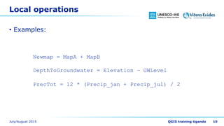 Raster processing | PPTX | Programming Languages | Computing