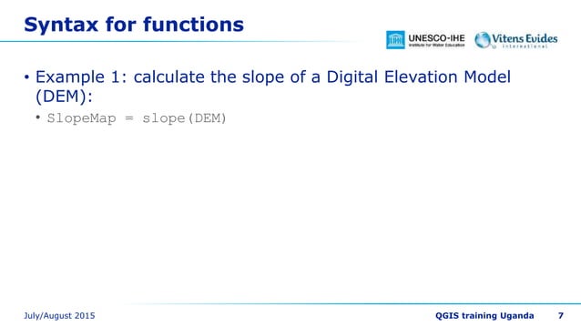 Raster processing | PPT