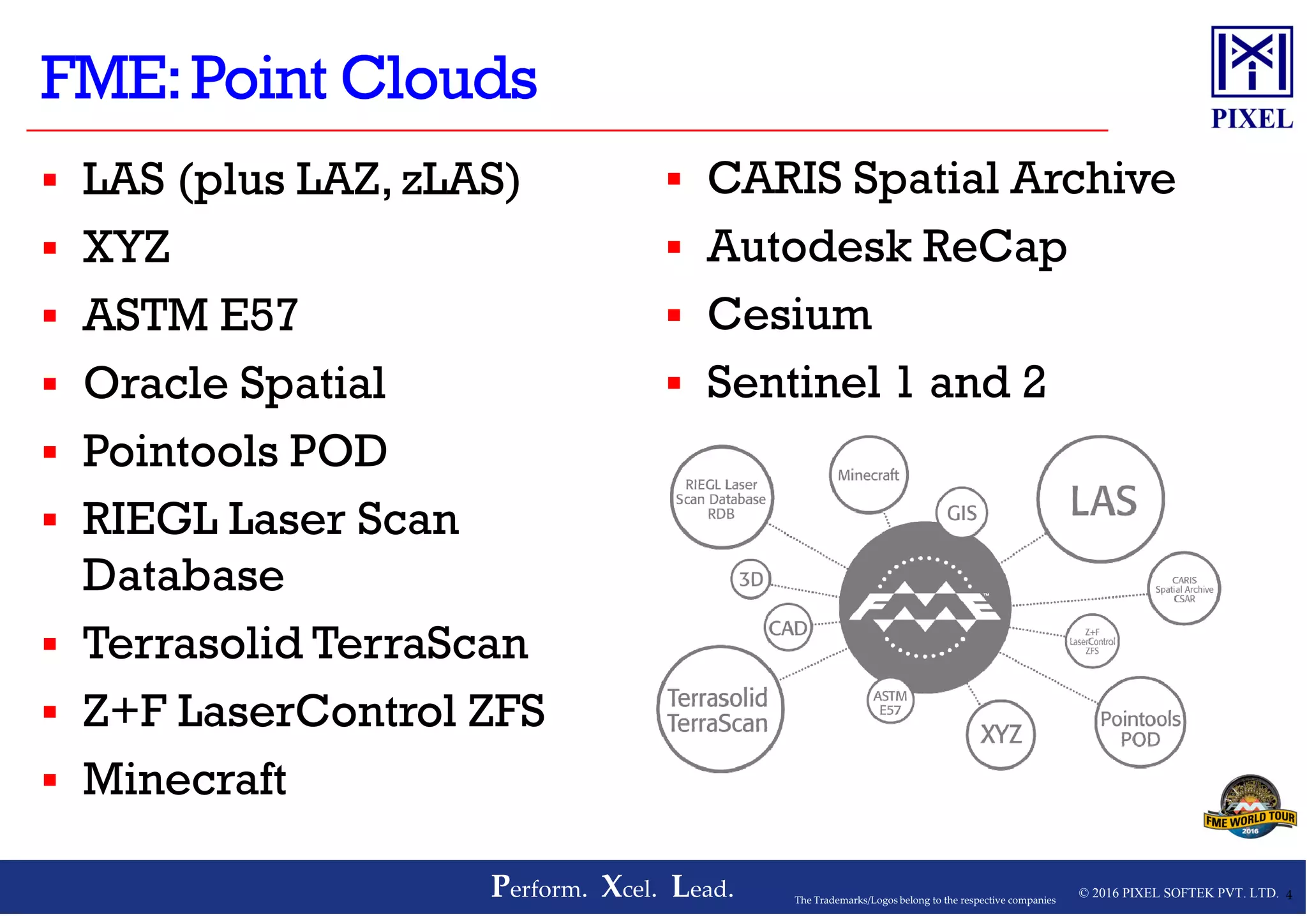 Transforming Rasters and Point Clouds using FME | PDF