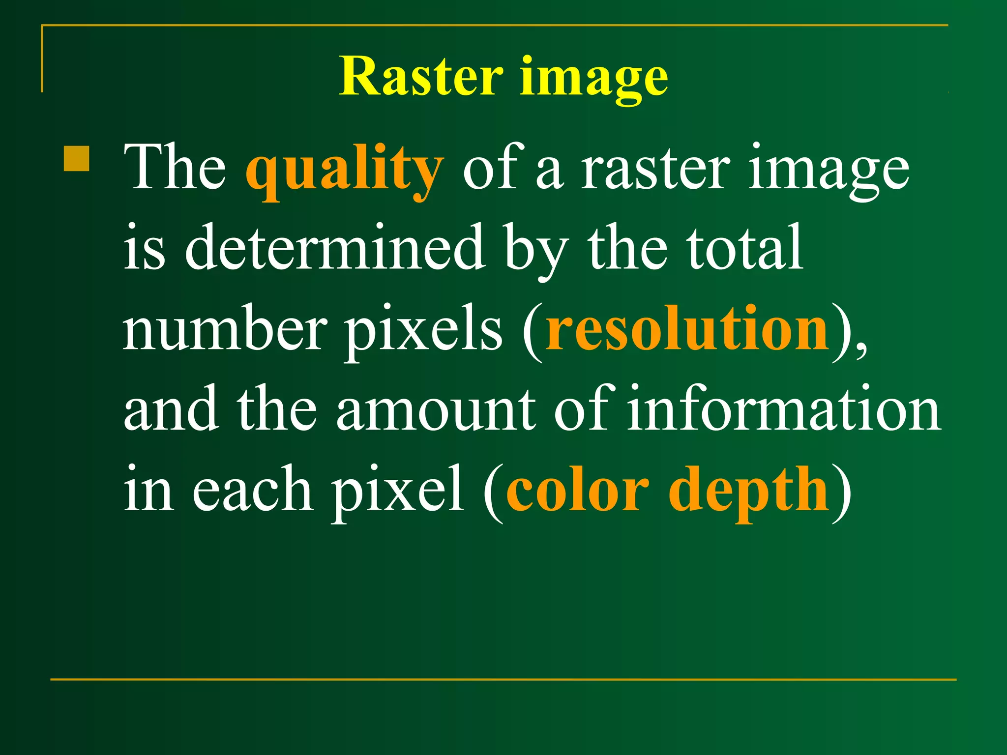 Raster Scan and Raster Scan Displays | PPT