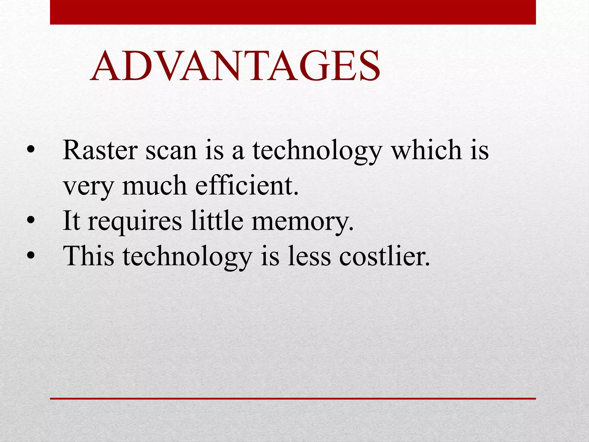 Raster scan displays ppt | PPTX
