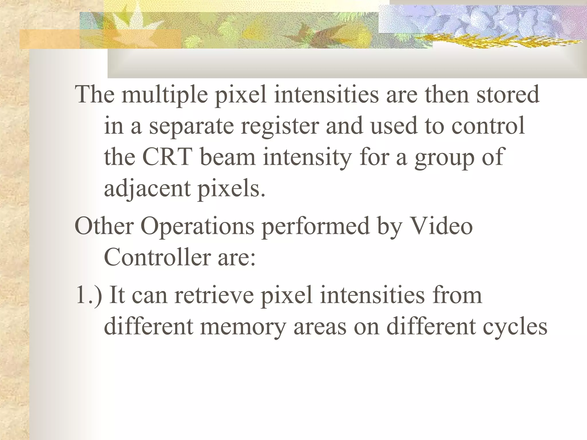 Raster scan system | PPT