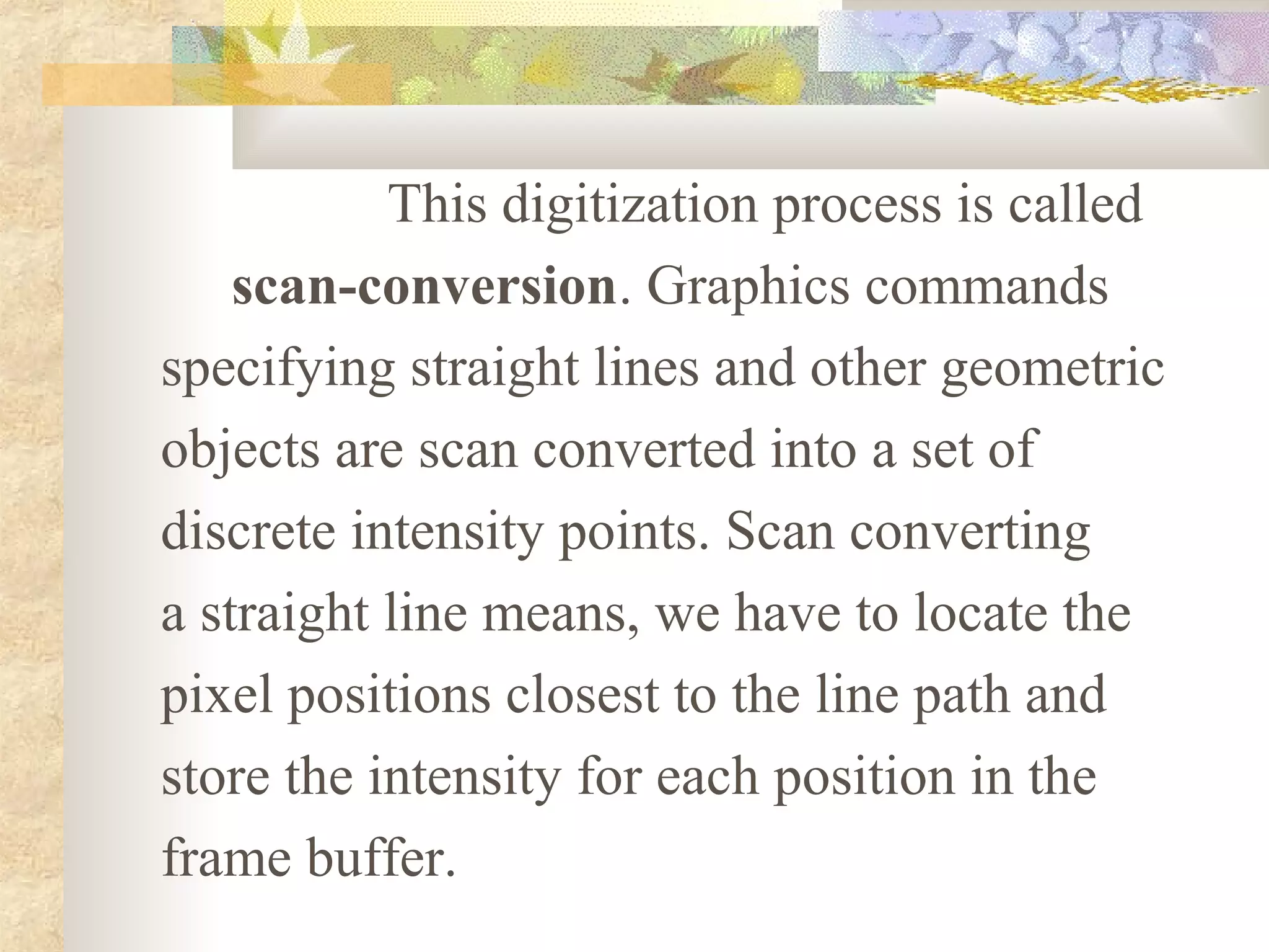 Raster scan system | PPT