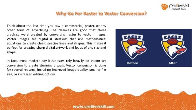 Raster to Vector Conversion Services | Cre8iveSkill | PPTX