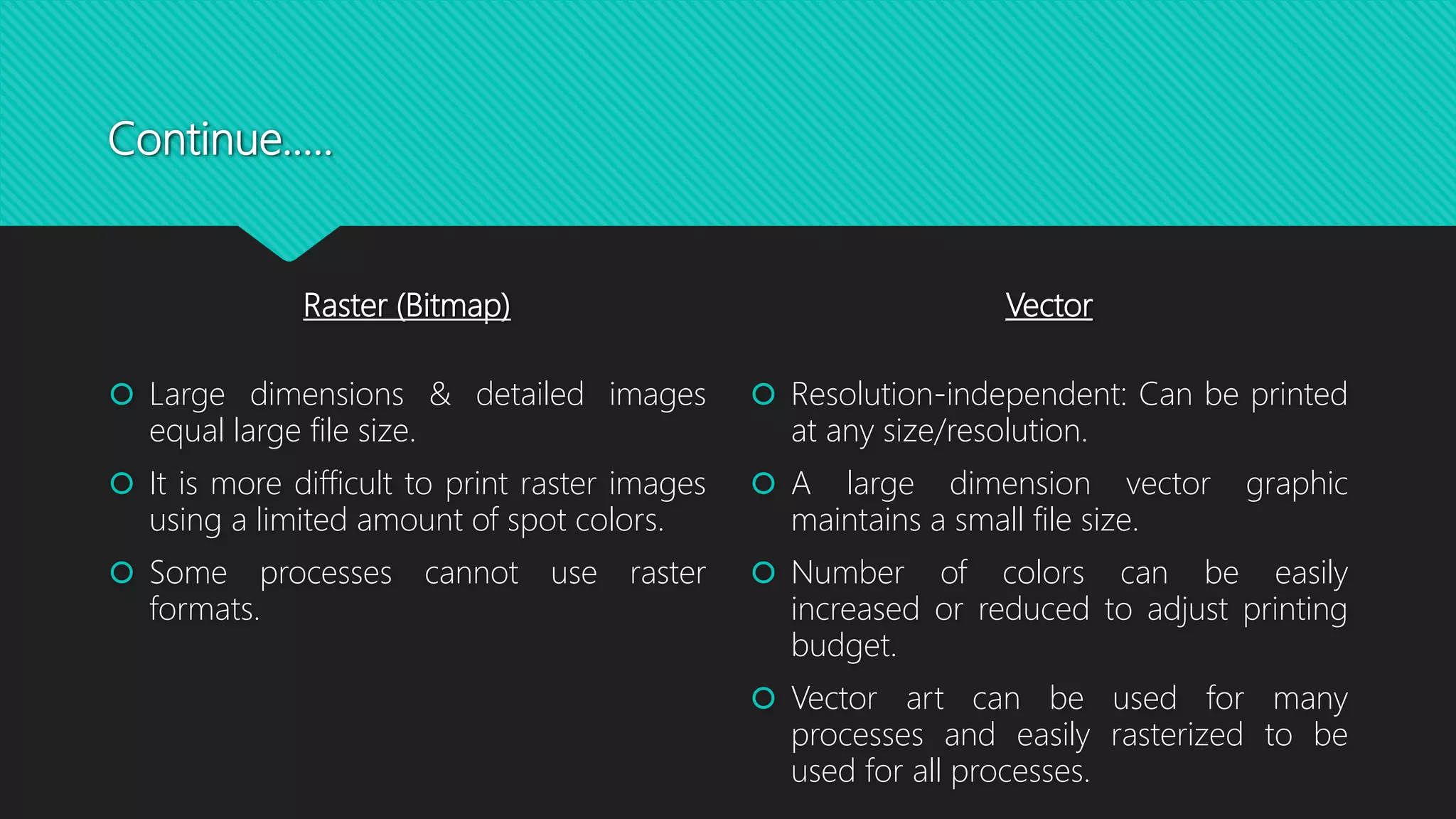 Raster vs vector | PPTX | Graphics Software | Computer Software and Applications