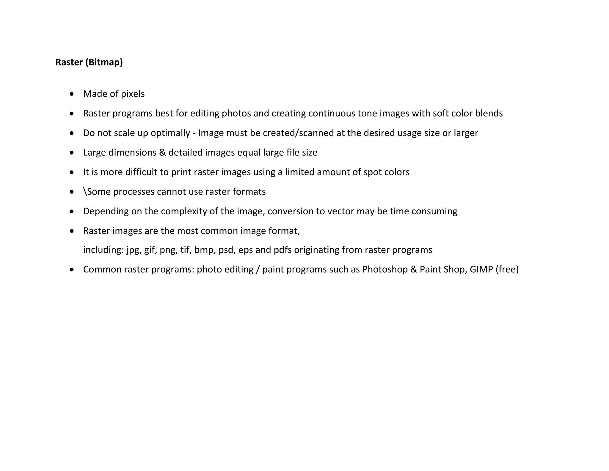 Raster vs vector | PDF