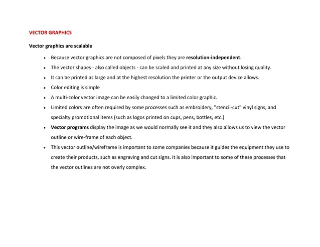Raster vs vector | PDF