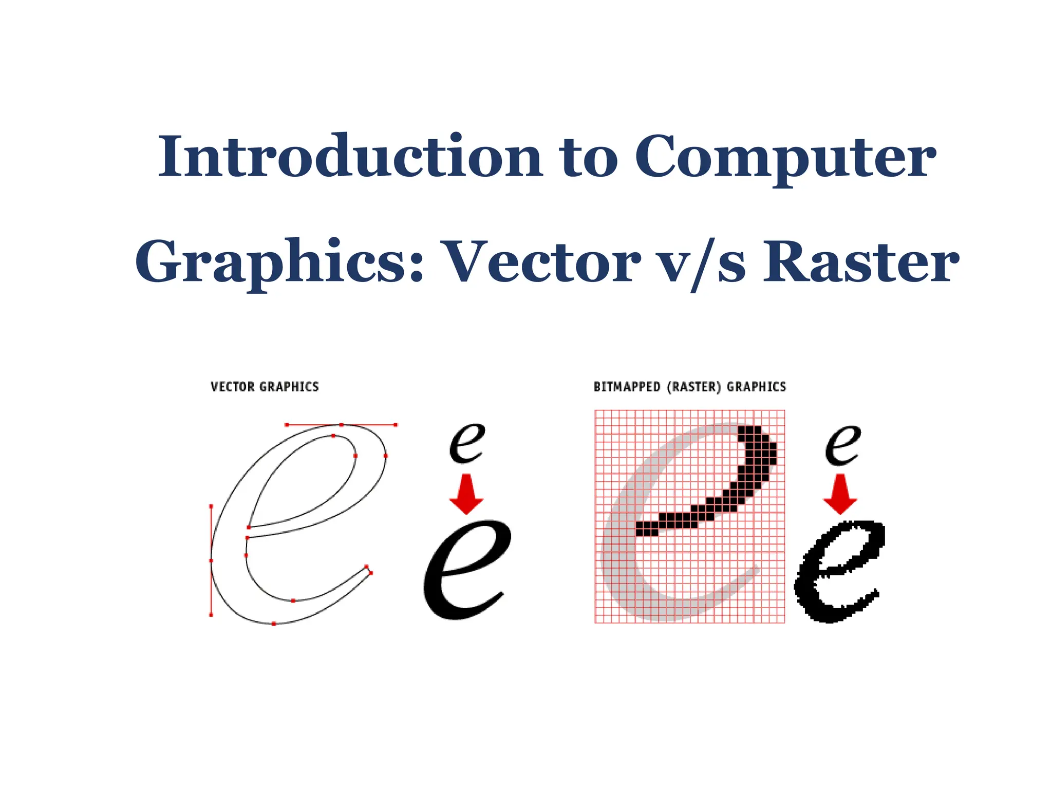 RastervsVector.ppt pàper graphic design | PPT