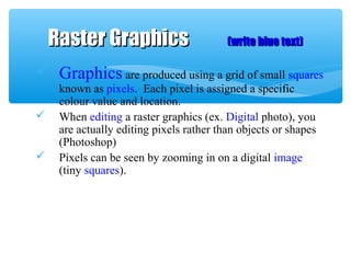 Raster vs vector graphics | PPT