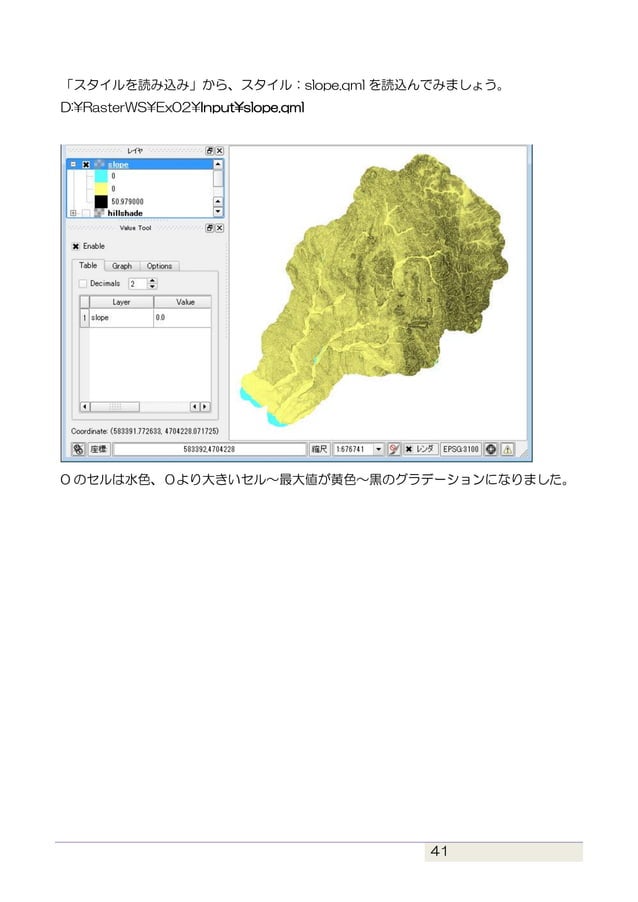 QGIS はじめてのラスタ解析 | PDF | Technology & Computing
