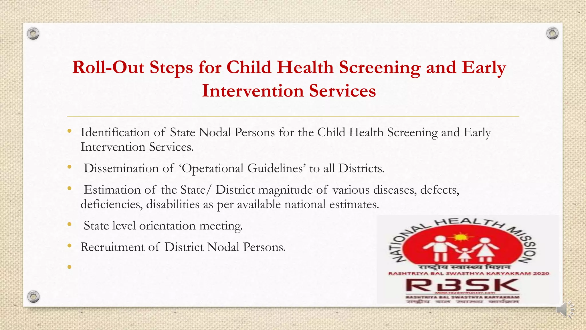 Rastriya bal suraksha karyakram | PPTX