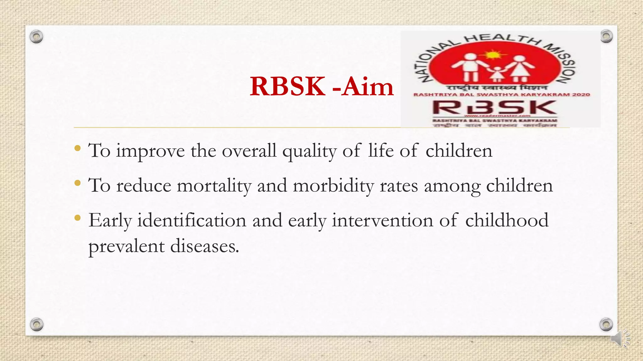 Rastriya bal suraksha karyakram | PPTX