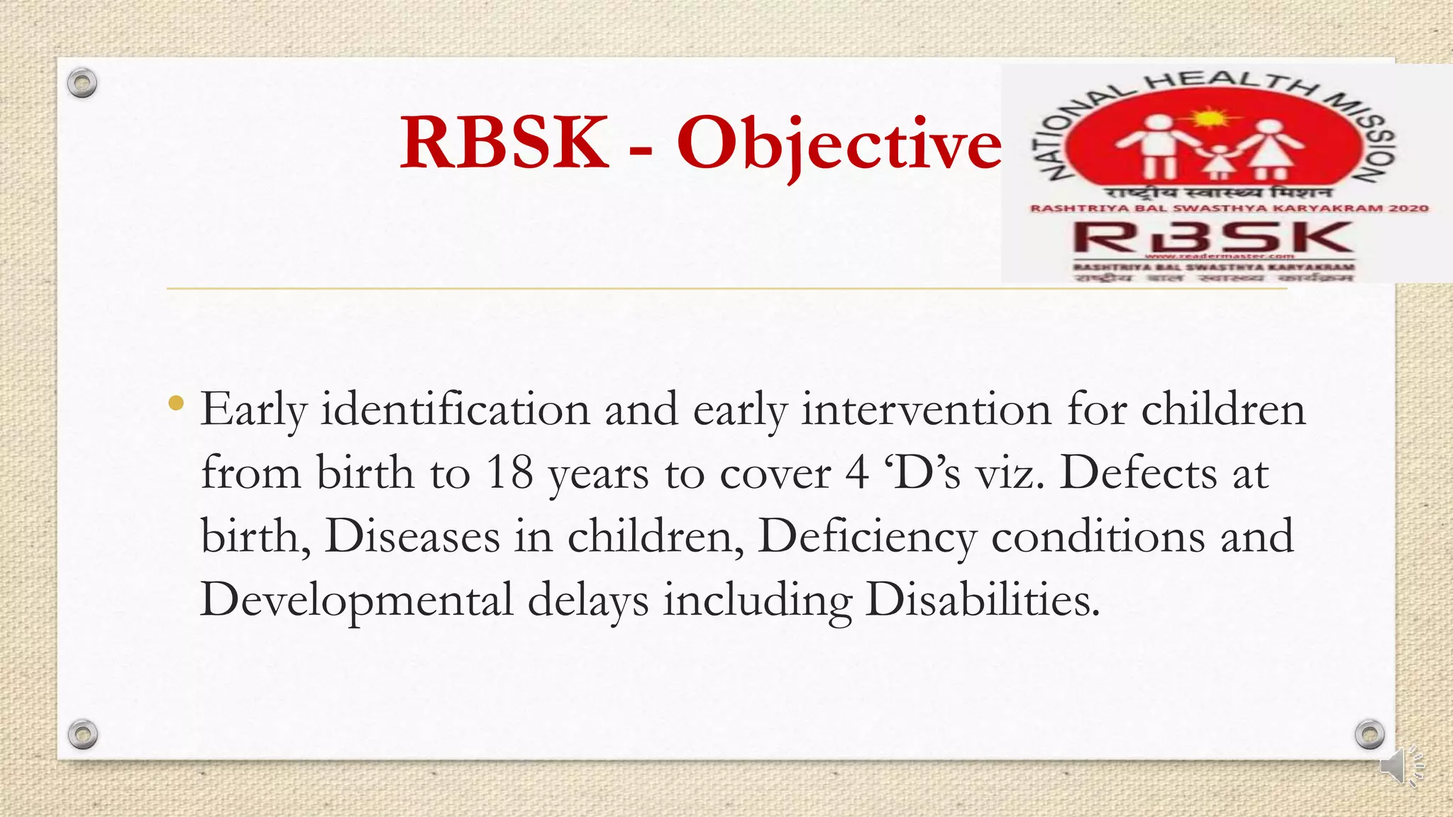 Rastriya bal suraksha karyakram | PPTX