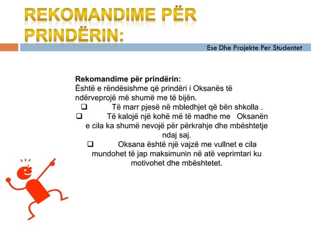 Tema : Studim Rasti nxenes ne paaftesi ne te nxene | PPTX