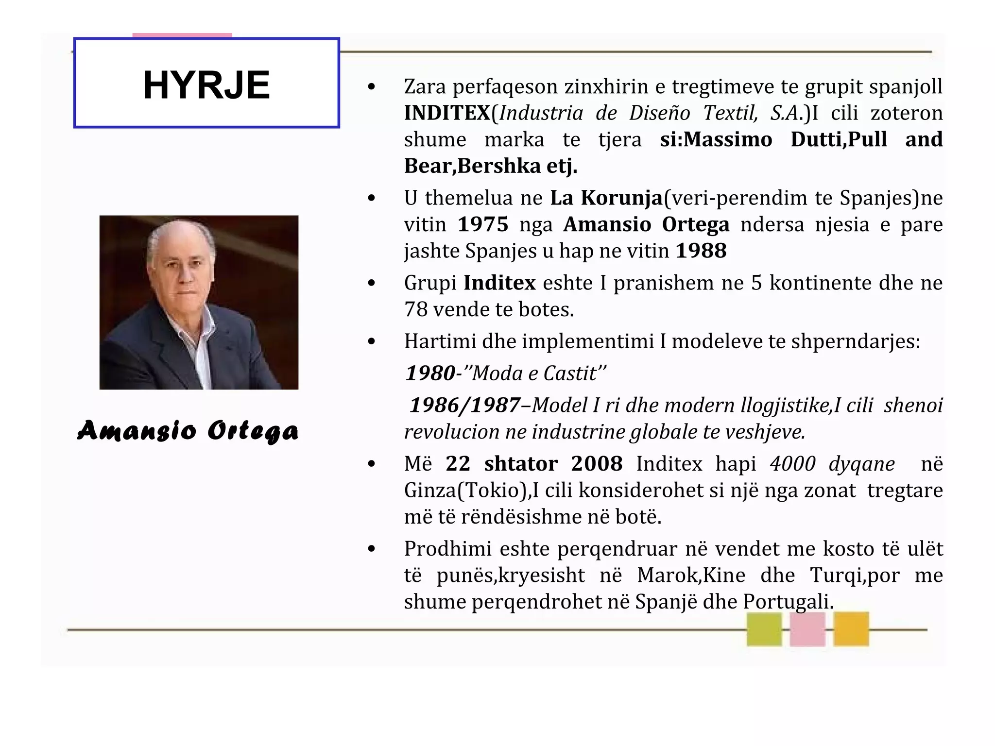 Rast studimi:ZARA | PPT