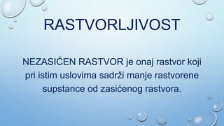 Rastvori | PPTX