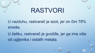 Rastvori | PPTX