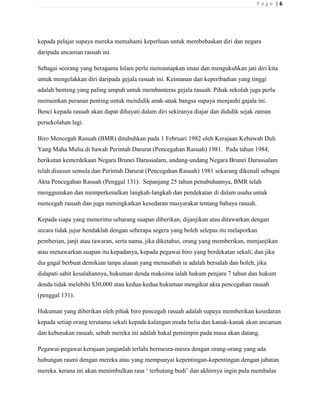 Rasuah mib assignment. essay | PDF