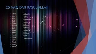 Rasul dan nabi | PDF