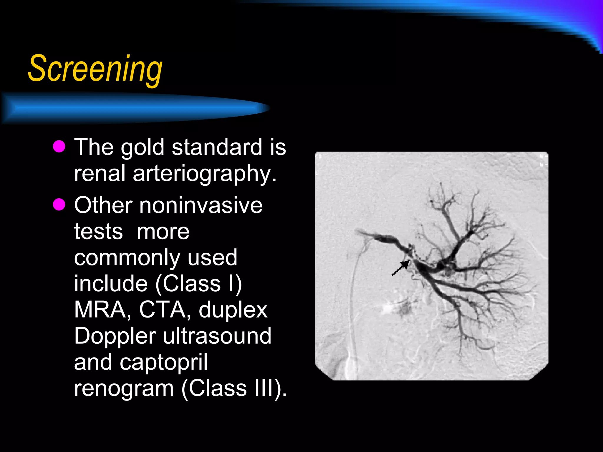 Renal Artery Stenosis | PPT