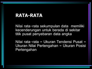 mean rata rata dala menentukan data pada | PDF