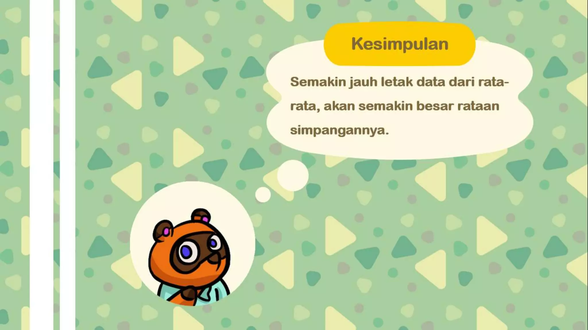 Rataan Simpangan - Ukuran Penyebaran Data (Matematika Kelas 12) | PPT