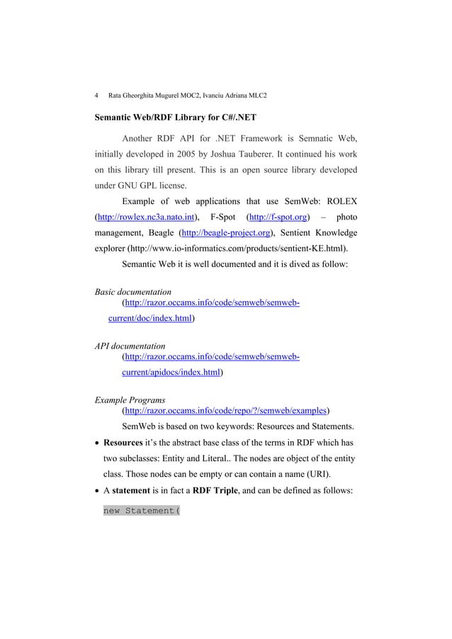 Rdf Apis For Net Framework Pdf Databases Computer Software And 8673