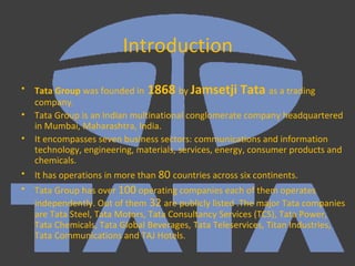 TATA Group | PPT