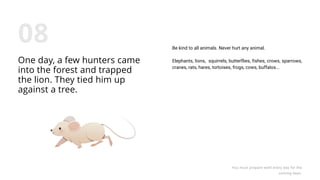 Rat and lion story | PPTX