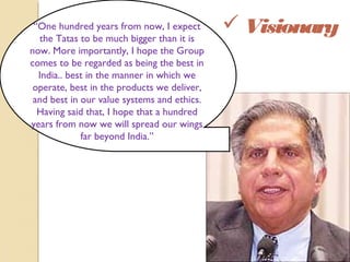 Presentation on Ratan Tata | PPT