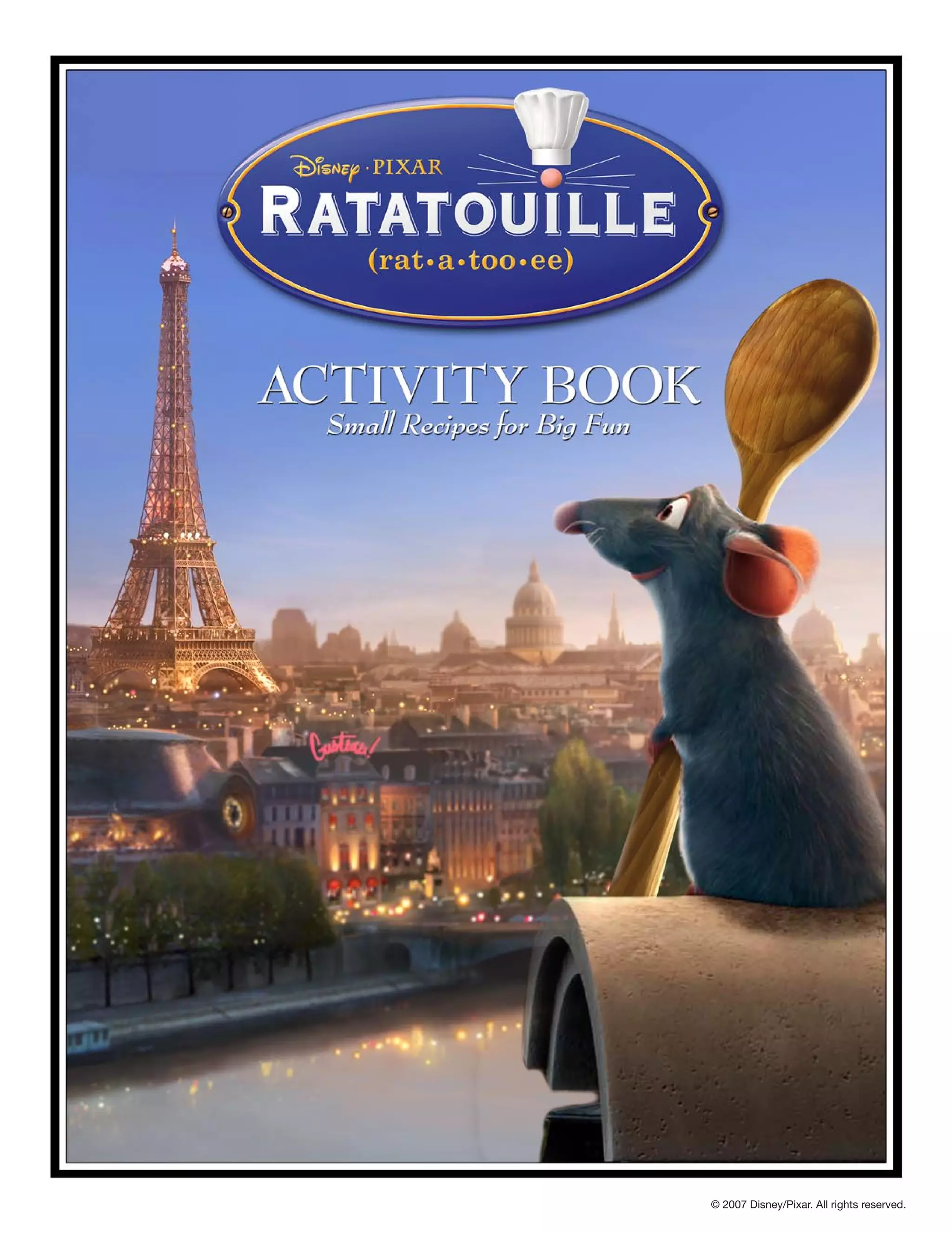 Ratatouille activity book-b(intl) | PDF