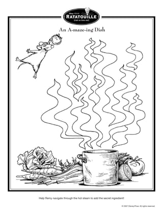 Ratatouille activity book-b(intl) | PDF