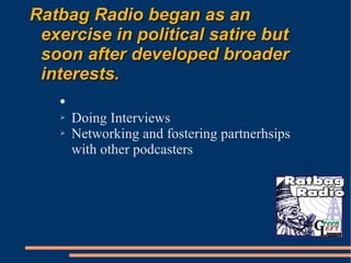 Ratbag Radio Network | ODP