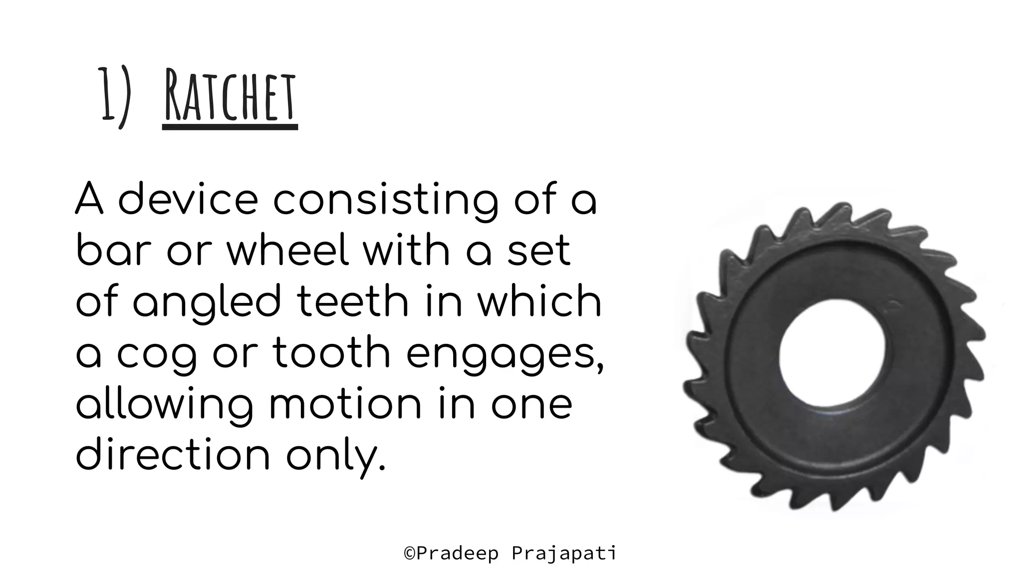 Ratchet and Pawl Mechanism | PDF