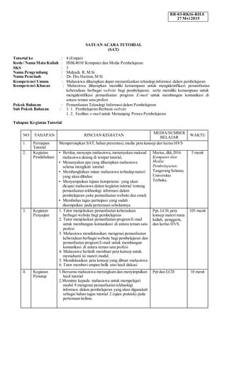 Rat dan sat komputer dan media pembelajaran | DOCX
