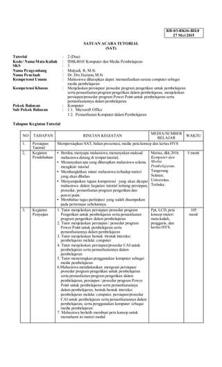 Rat dan sat komputer dan media pembelajaran | DOCX