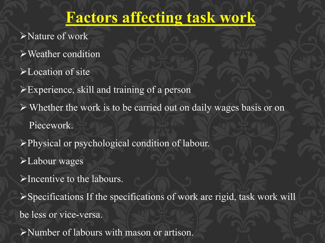 Rate analysis | PPTX | Civil Engineering Industry | Industries