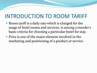 Rate categories | PPTX