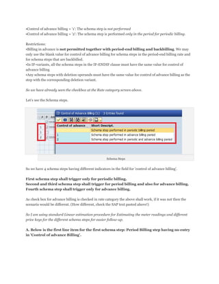 Rate Category Advance Billing | PDF